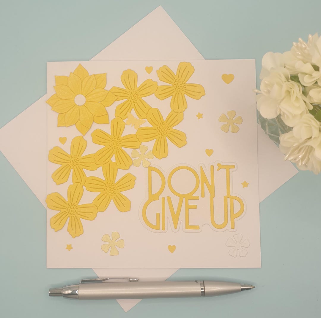 Encouraging Card to "don't Give Up". Empowerment Card, Positivity Card ...