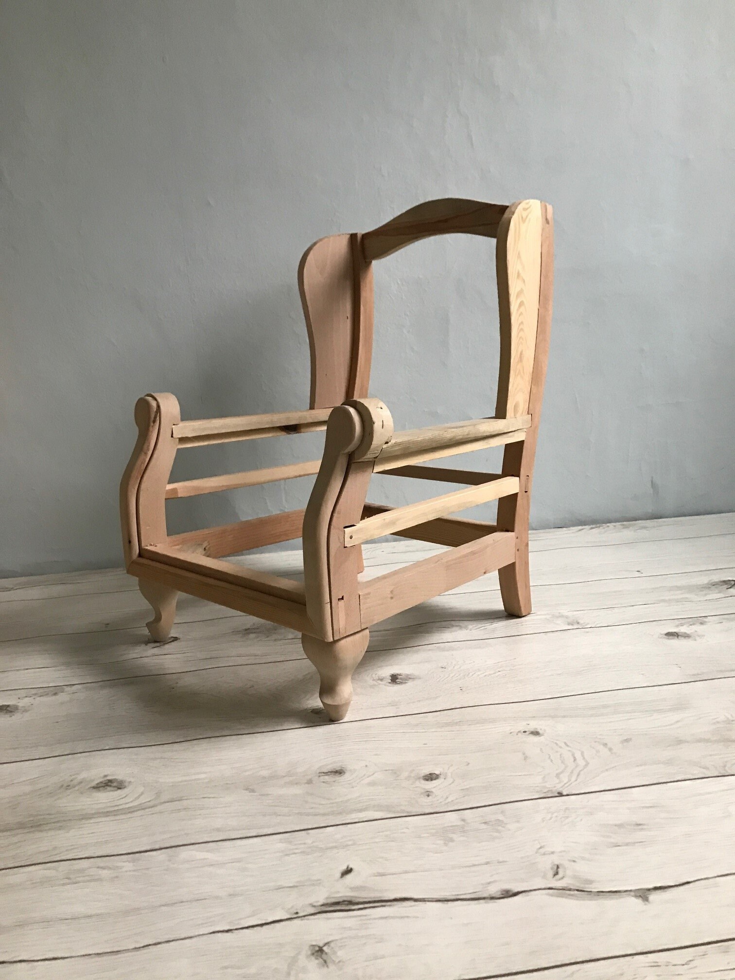 Raw Wing Chair Frame for Kids - Etsy
