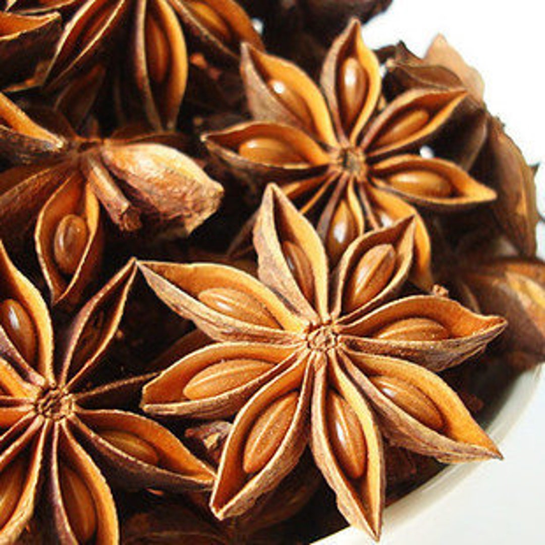 Pressed Fruit,dry Star Anise,pressed Star Anise ,set of 10 Pcs,dried ...