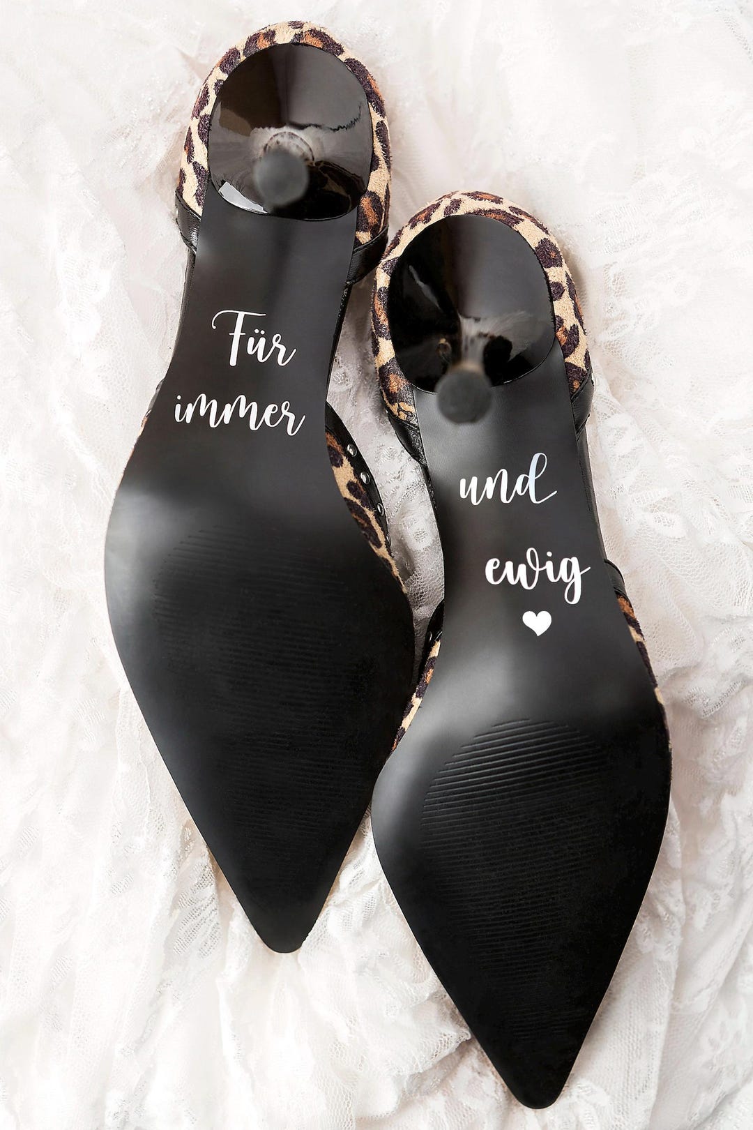 Schuh-Sticker/Vinylaufkleber für Brautschuhe - DIY - verschiedene ...