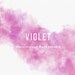 Violet Purple Watercolor Background Digital Paper Scrapbook Transparent ...