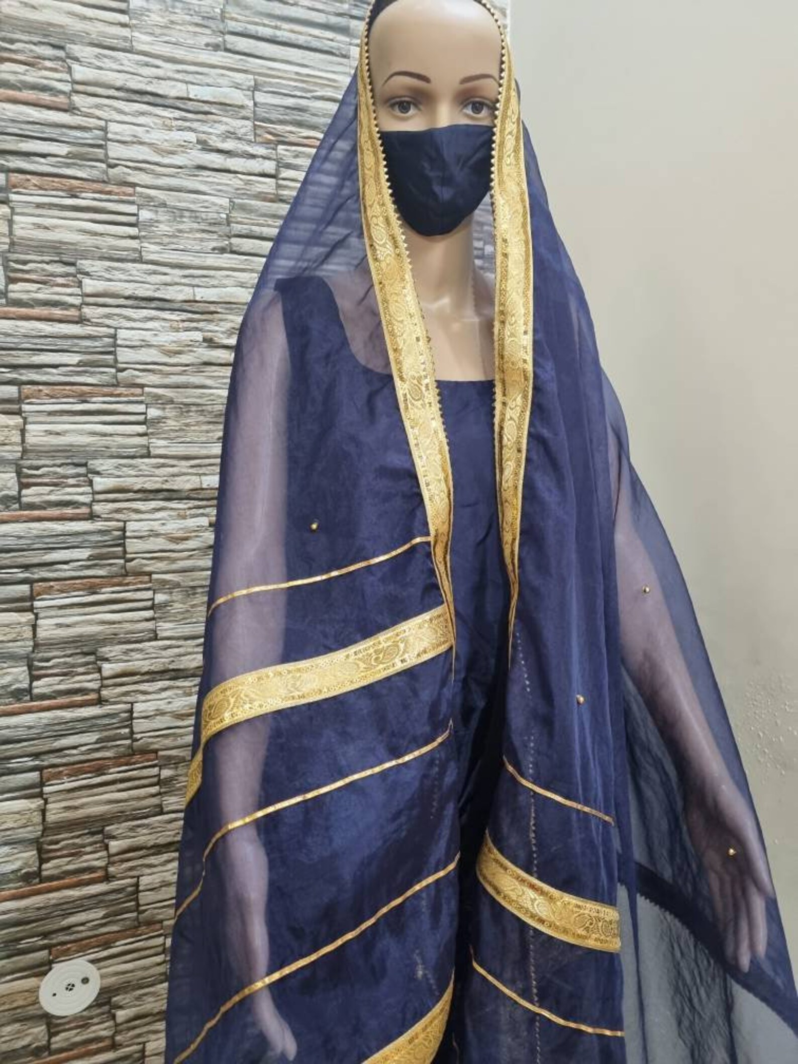 Indian Designer Salwar Suit/gotta Work Suit/punjabi Suit Frock - Etsy