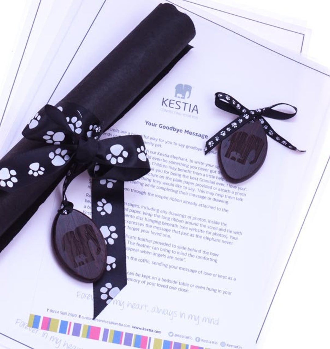 Pet Loss Remembrance Scroll Pet Dog Memorial Gift - Etsy