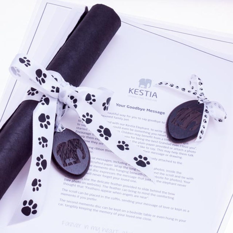 Pet Loss Remembrance Scroll Pet Dog Memorial Gift - Etsy