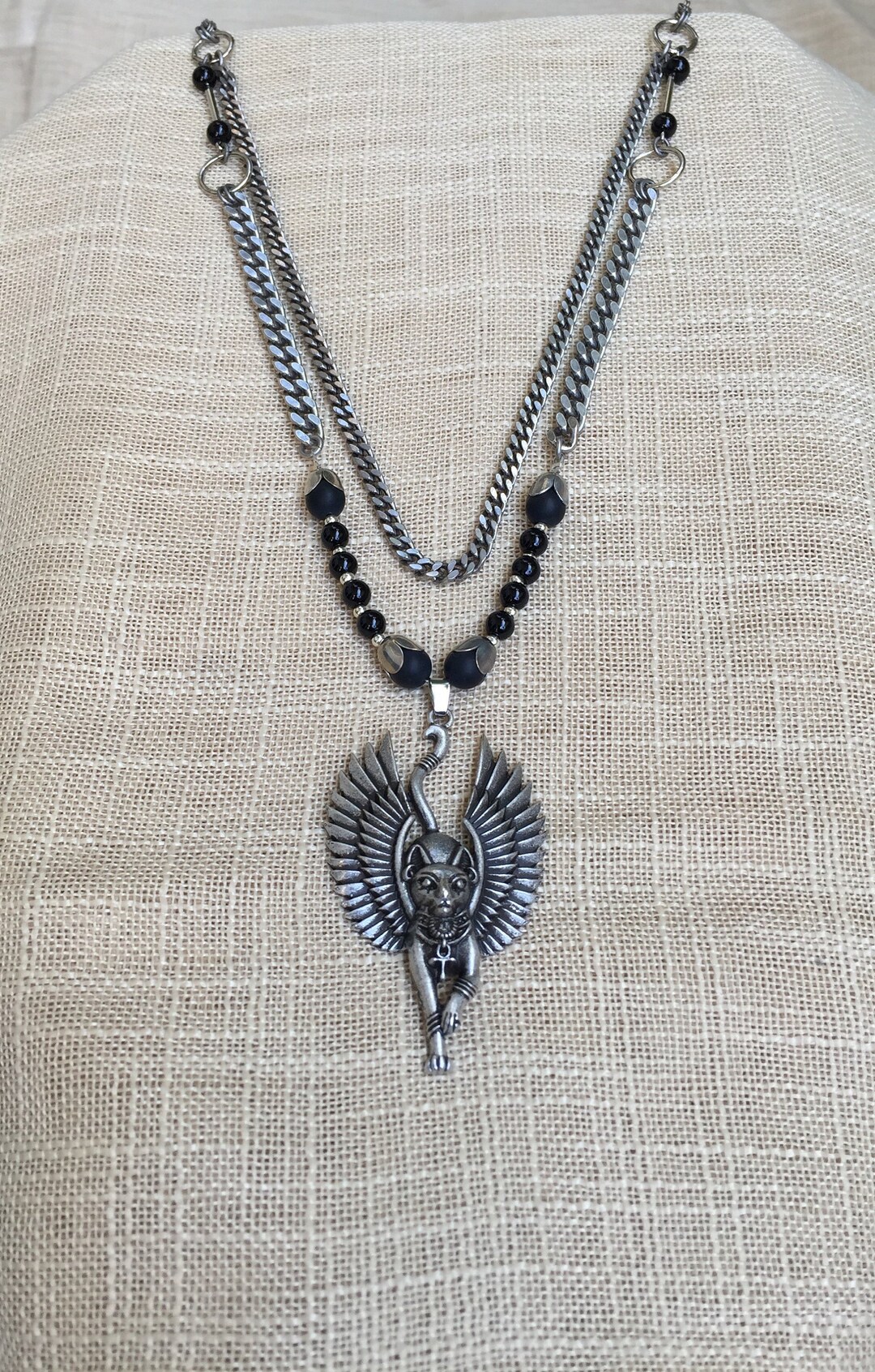Egyptian Sphinx Necklace - Etsy