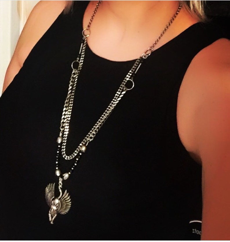 Egyptian Sphinx Necklace - Etsy