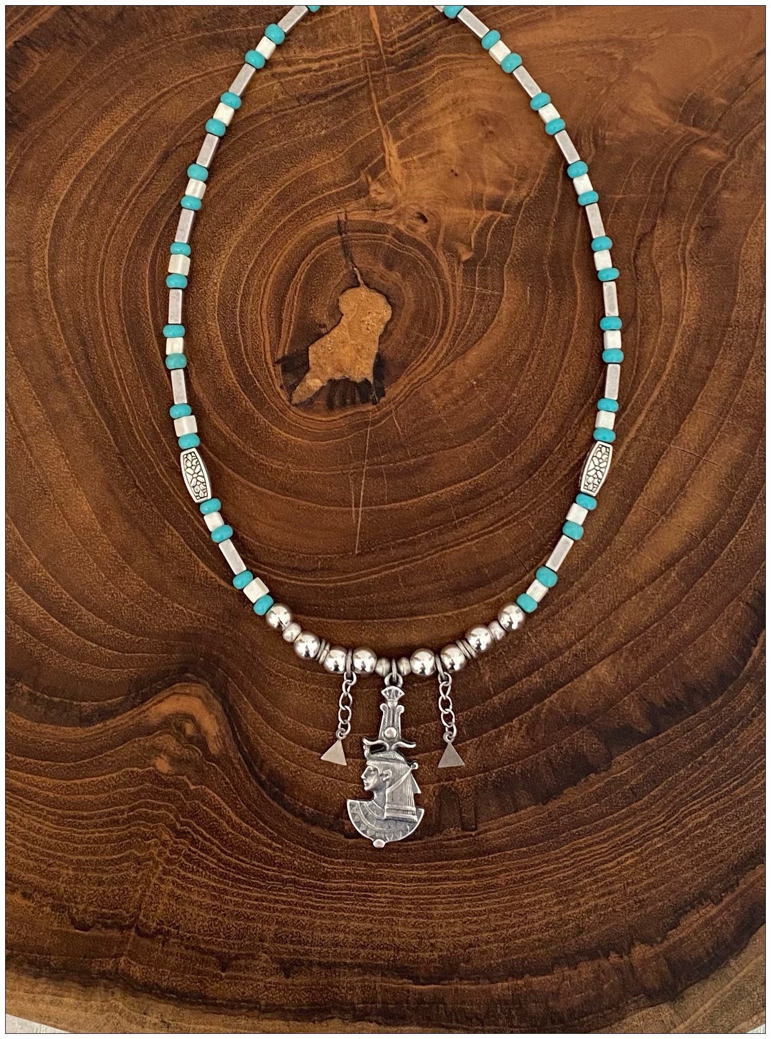 Cleopatra Necklace-egyptian Necklace for a Woman ancient - Etsy