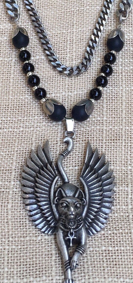 Egyptian Sphinx Necklace | Etsy