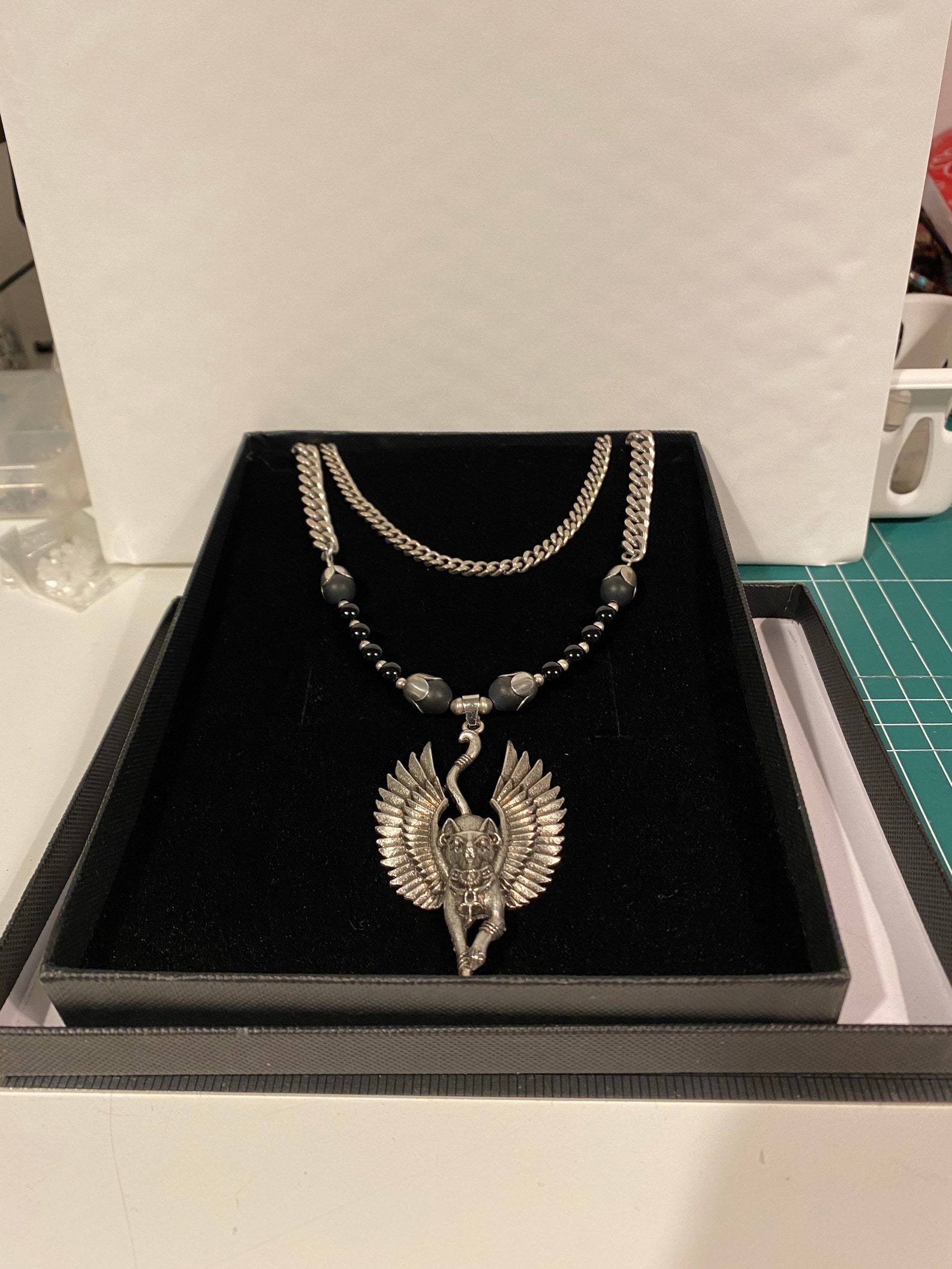 Egyptian Sphinx Necklace - Etsy