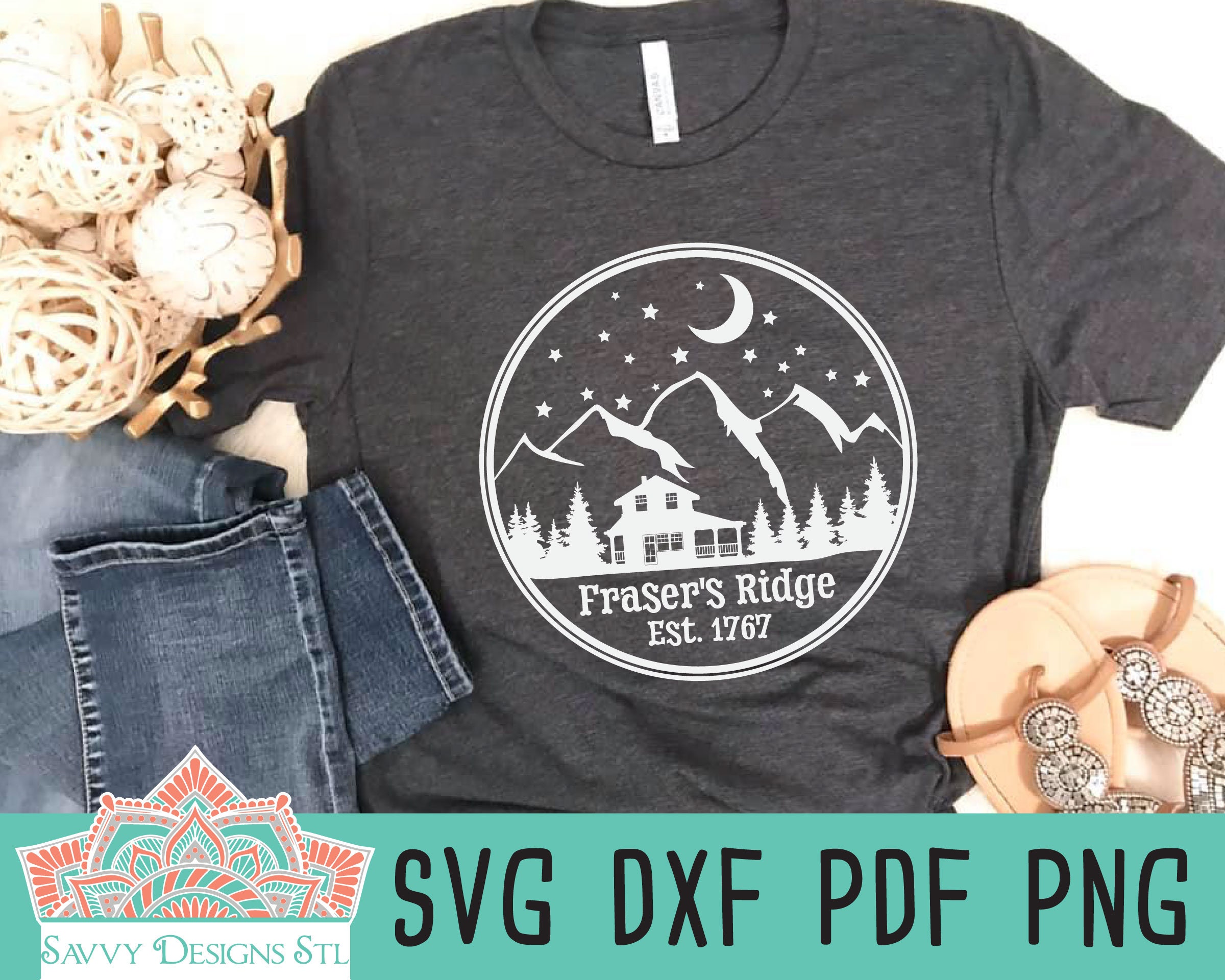 Fraser Fan SVG Cut File Bundle for Silhouette and Cricut | Etsy Canada