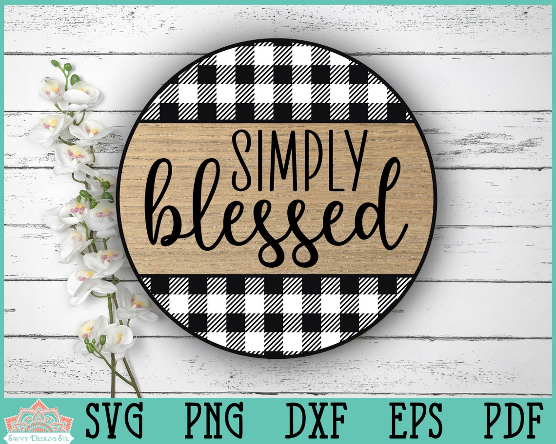 Round Spring Sign Bundle SVG Farmhouse Signs for Silhouette - Etsy