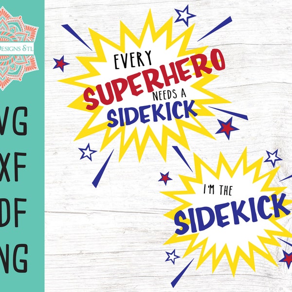 Superhero Sidekick - Etsy