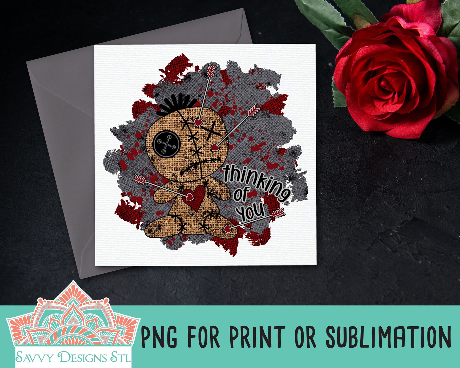 Anti Valentine Voodoo Doll Sublimation File Valentine Png - Etsy