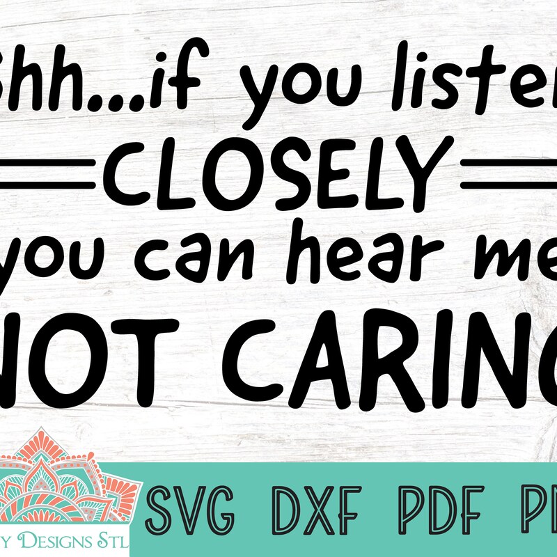 Listen Closely - Etsy