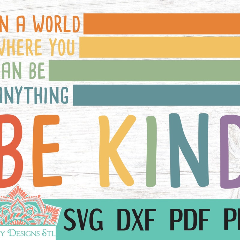 Kind Svg - Etsy