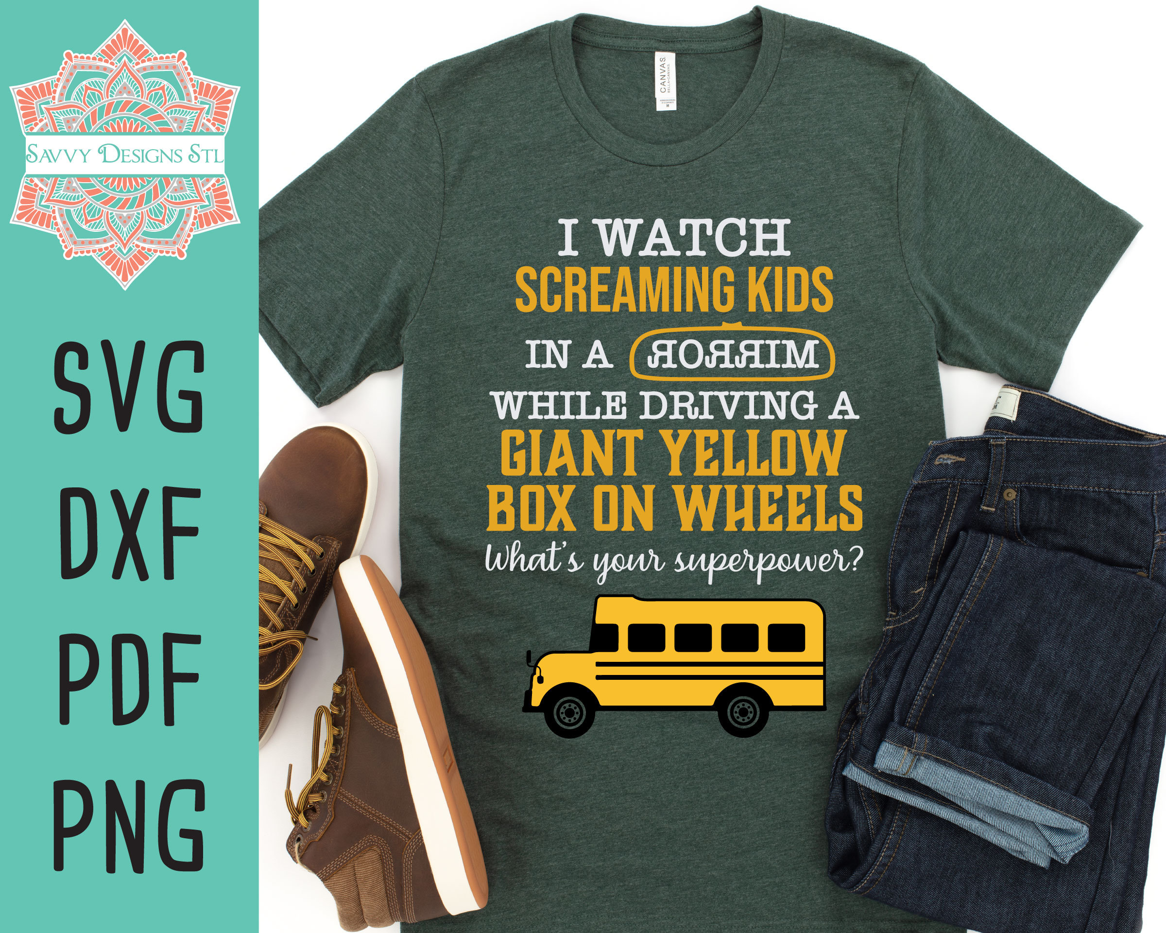 School Bus Driver Cut File for Silhouette and Cricut School - Etsy Canada