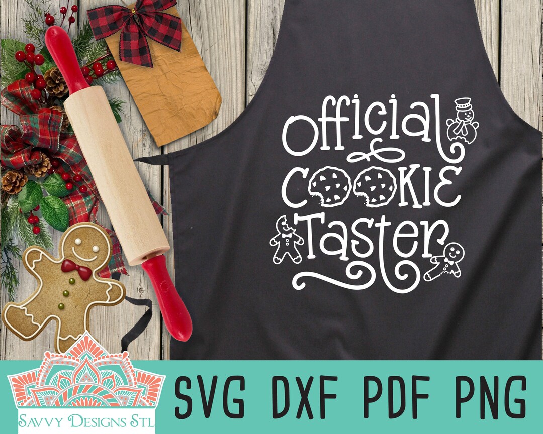 Official Cookie Taster for Cut or Print, Silhouette and Cricut, Holiday ...