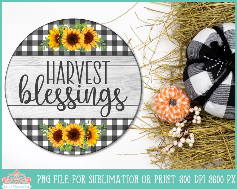 Fall Round Sign Bundle Vol 2 | Autumn Sublimation | Farmhouse Sign ...