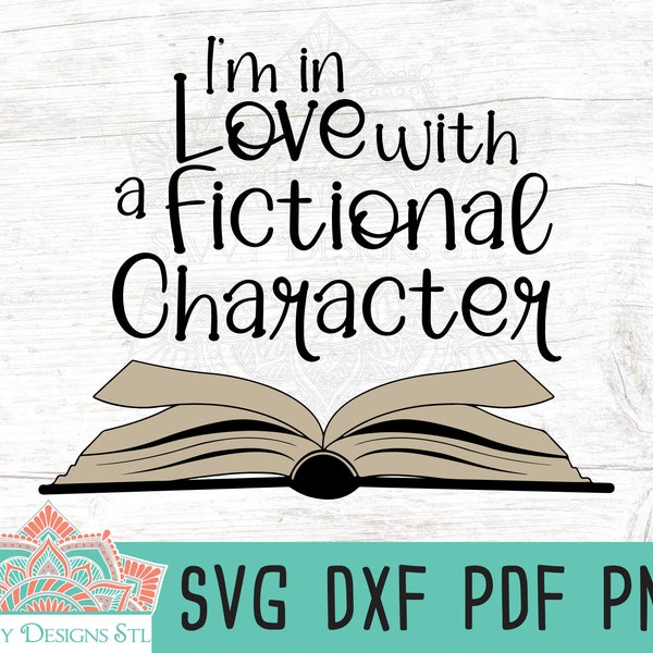 Book Character Silhouette Svg - Etsy
