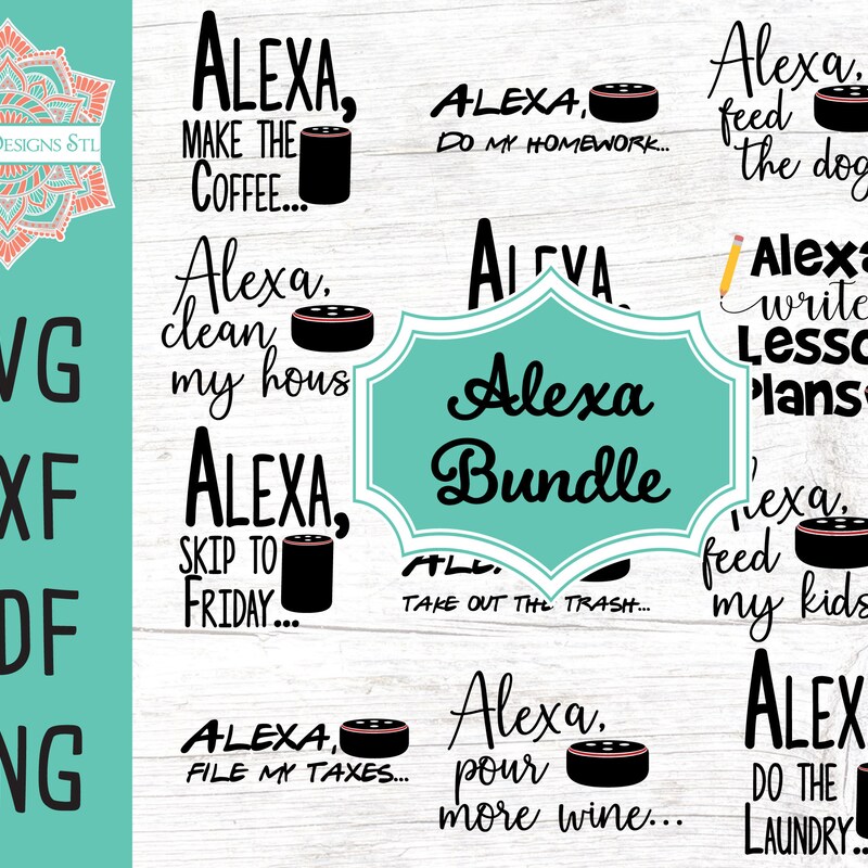 Alexa Svg - Etsy