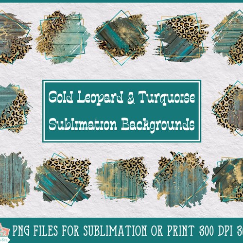 Gold Sublimation Background Bundle PNG Print File for - Etsy