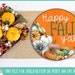 Fall Round Sign Bundle Vol 2 | Autumn Sublimation | Farmhouse Sign ...