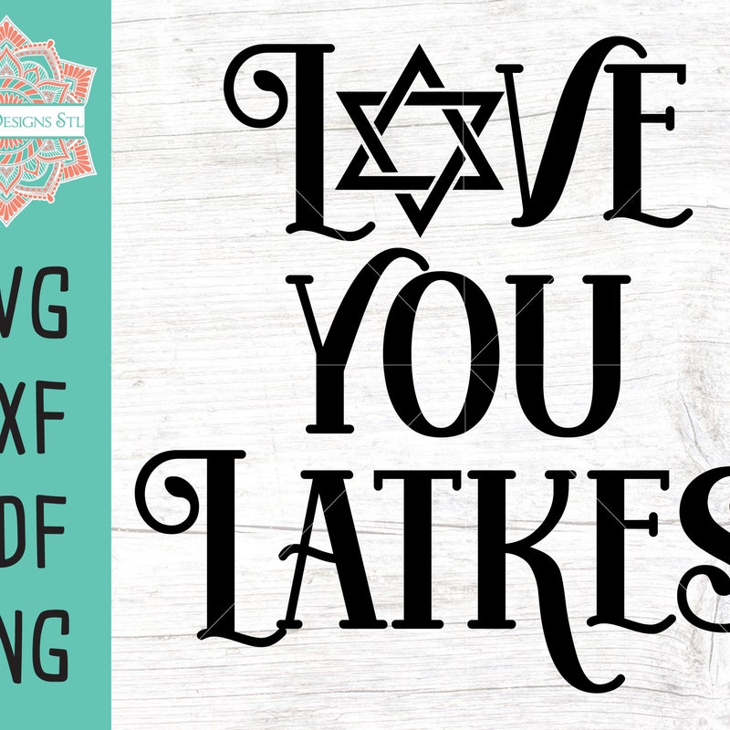 I Love You a Latke - Etsy