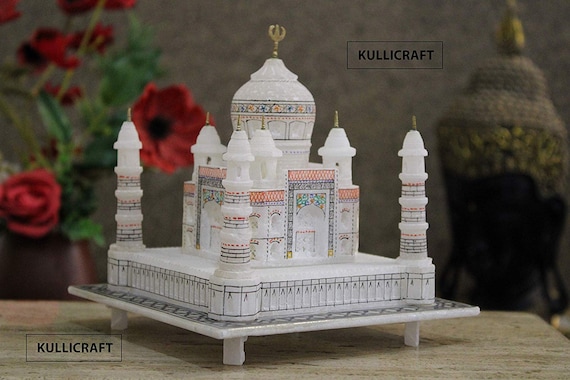 The Taj Mahal Handcrafted Marble Decorative Model. Perfect Taj - Etsy