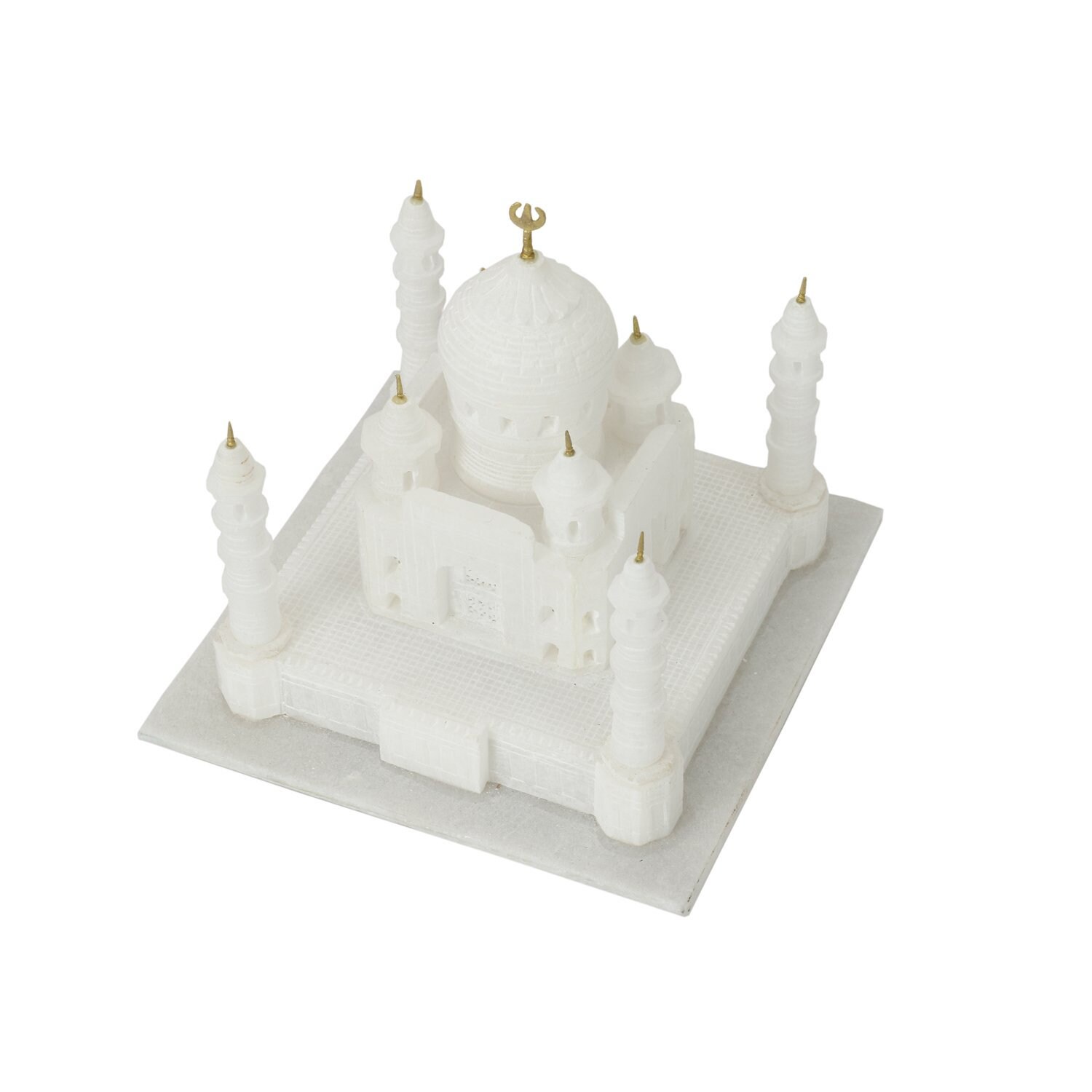 The Taj Mahal Handcrafted Marble Decorative Model. Perfect - Etsy