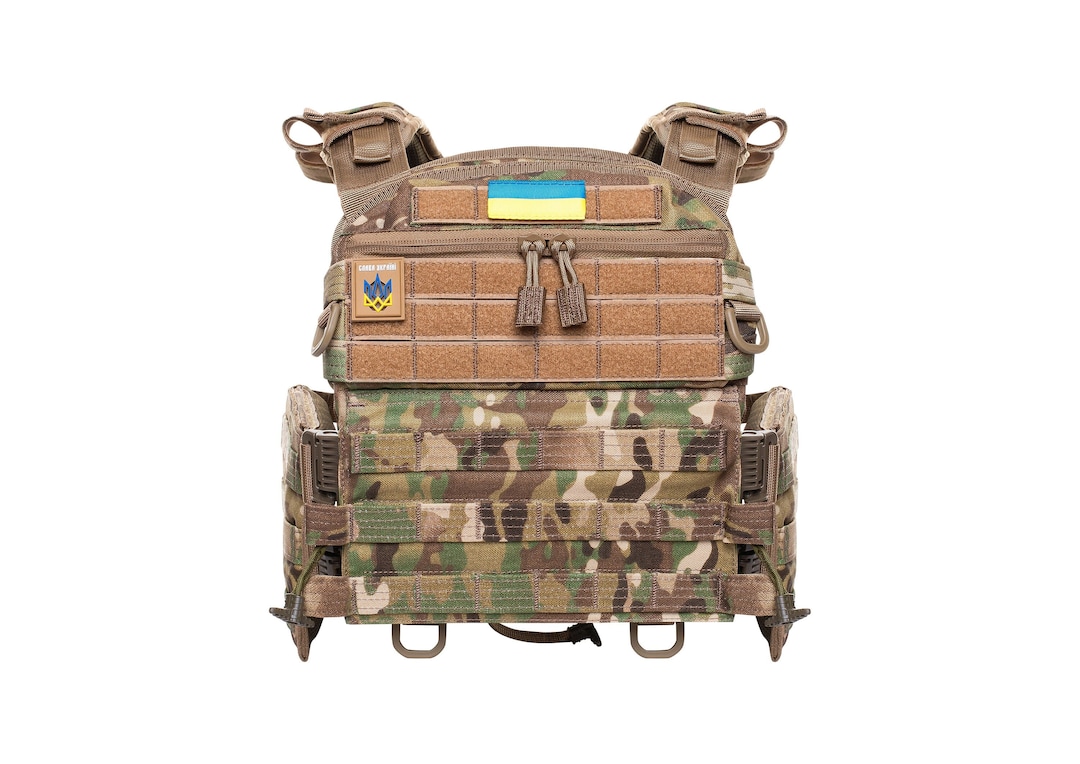 Functional Ukrainian Armor Plate Carrier Vest for Real Plates Military ...