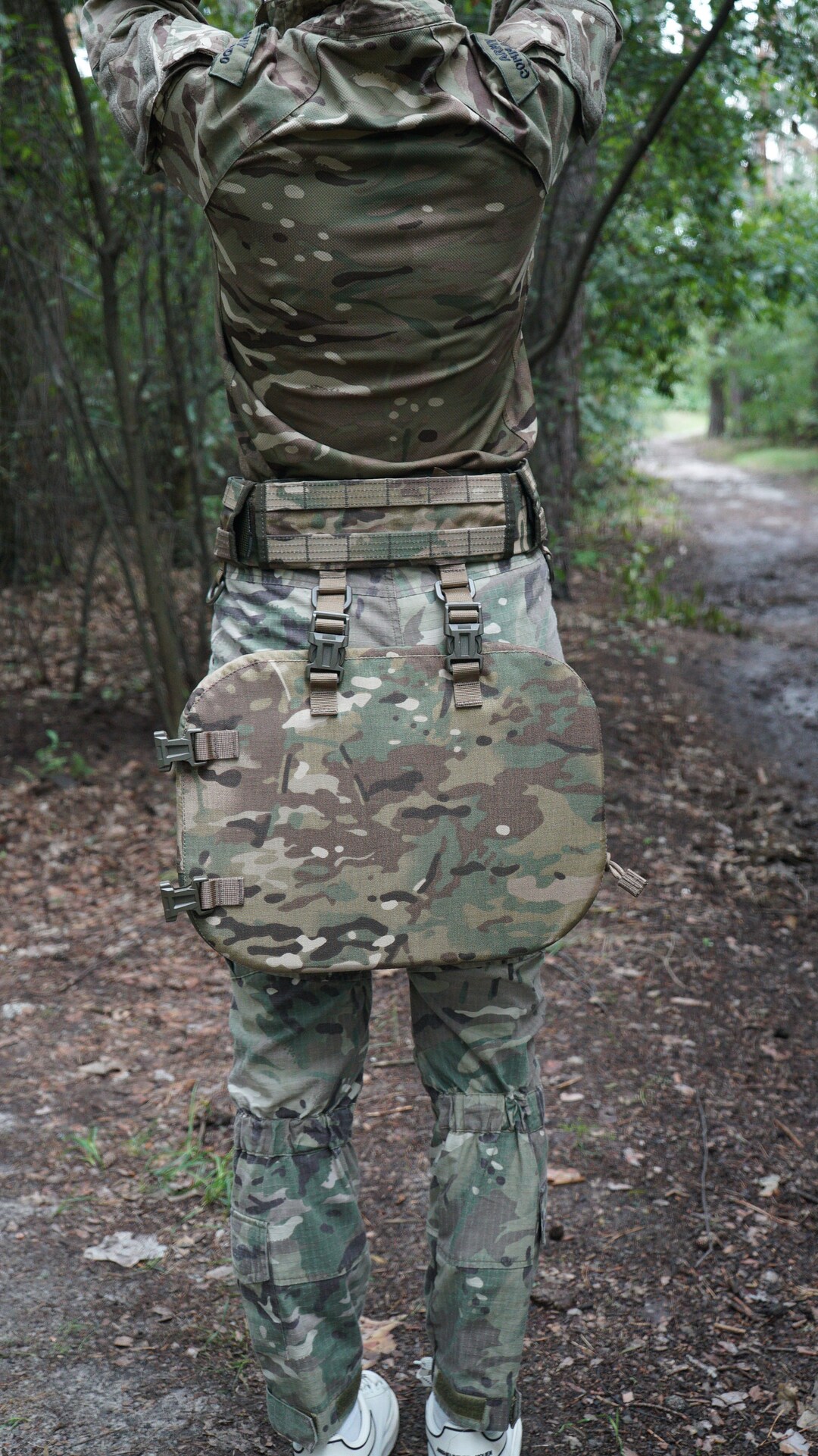 Tactical Molle Outdoor Tactical Shooting Field Seat ASP Ambush Seating ...