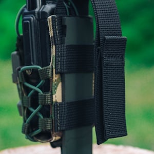 MOLLE Radio Holster Tactical Radio Pouch Camouflage Bag With Fixation ...