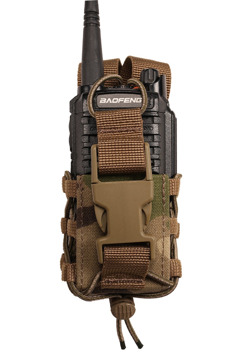 Tactical Radio Pouch MOLLE Radio Holster Ukrainian Military Camouflage ...