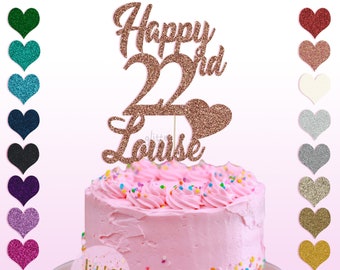 22 Birthday Cake | Etsy