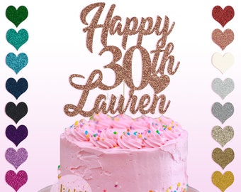 34 Birthday Cake Topper | Etsy