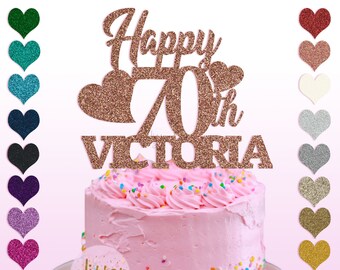 72 Cake Topper | Etsy