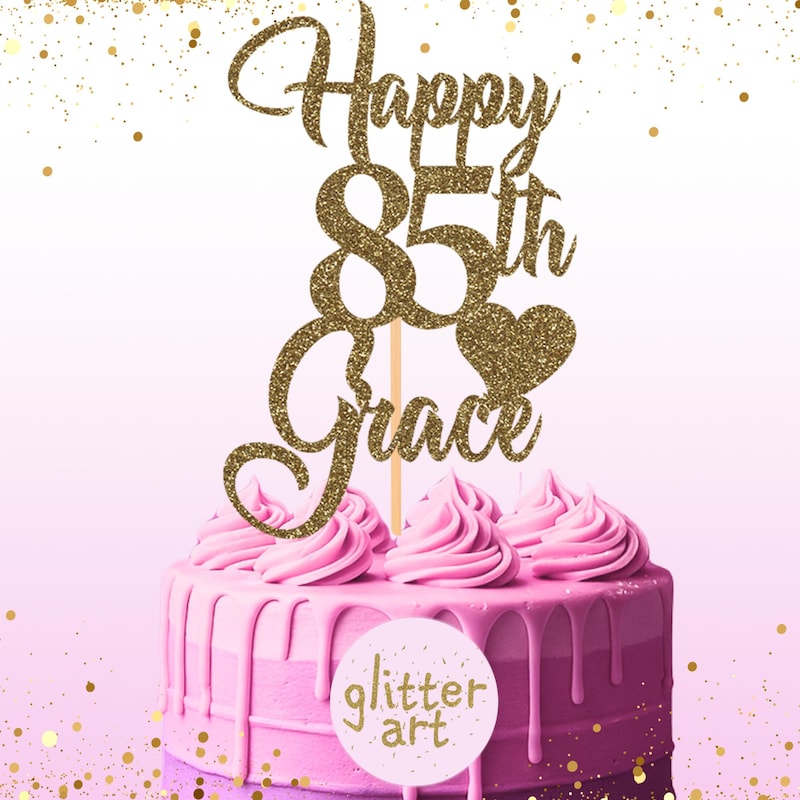 85 Th Birthday Topper - Etsy UK