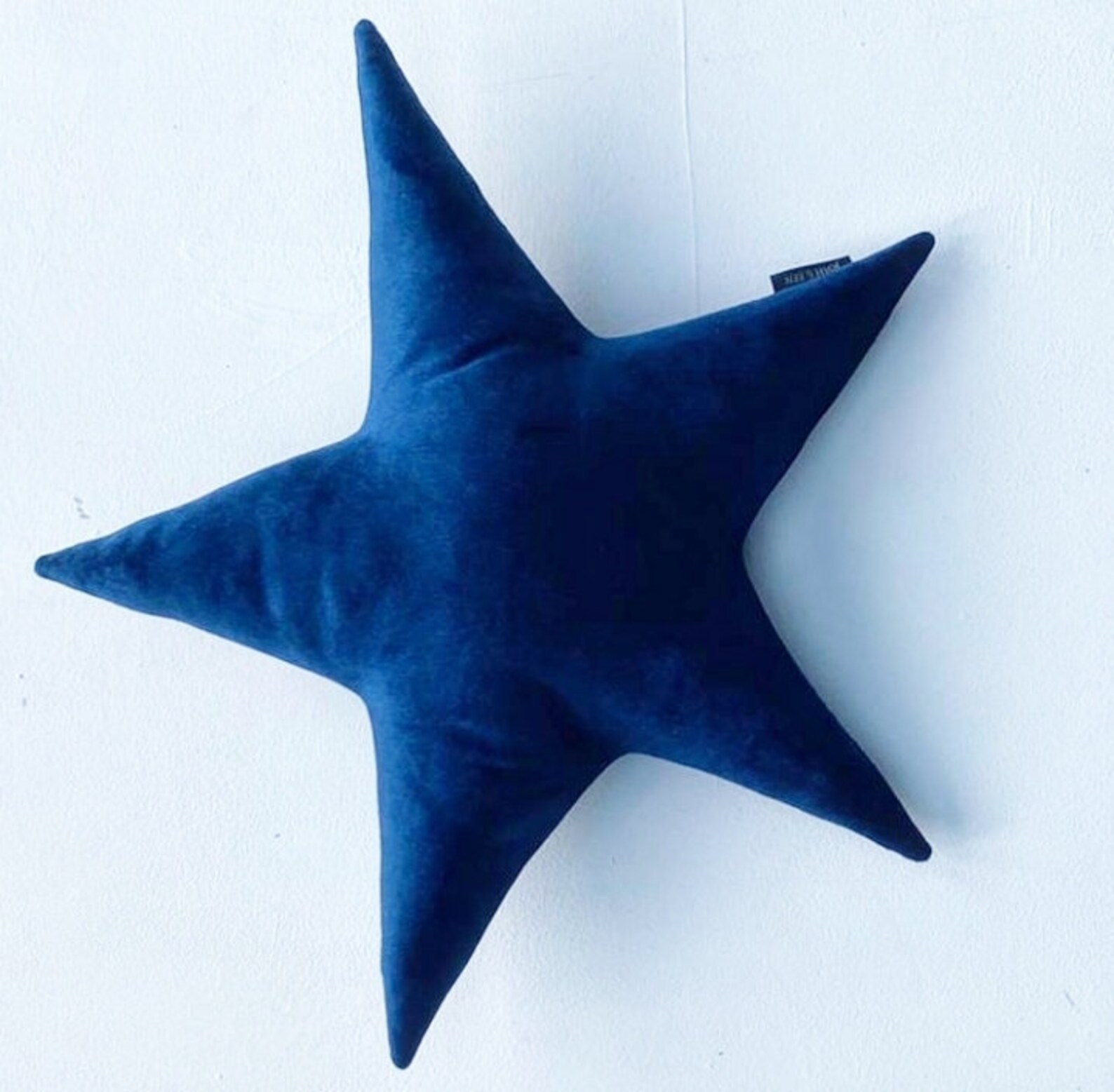 Star Shaped Cushion, Velvet, Medium, Mustard, Yellow/gold, Navy/royal ...