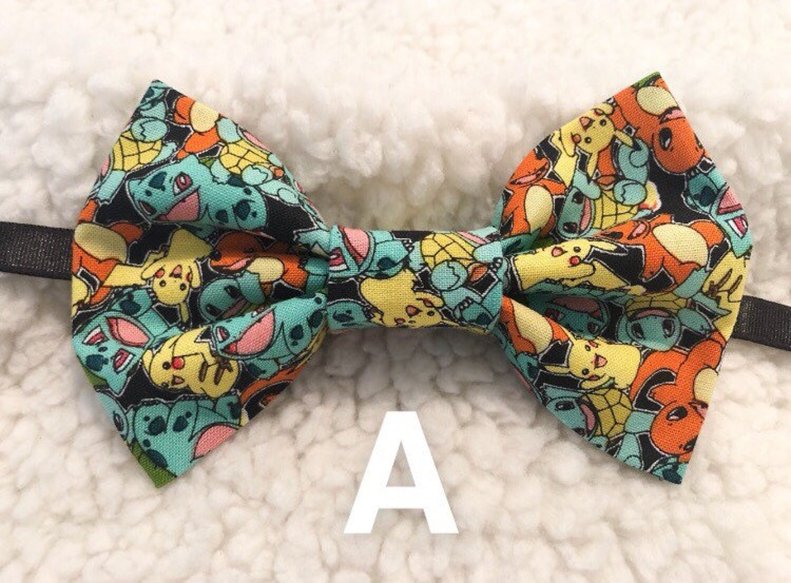 Pokemon Bow Tie and Cuff Link-pokemon-video Games-nintendo-men's ...