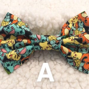 Pokemon Bow Tie and Cuff Link-pokemon-video Games-nintendo-men's ...