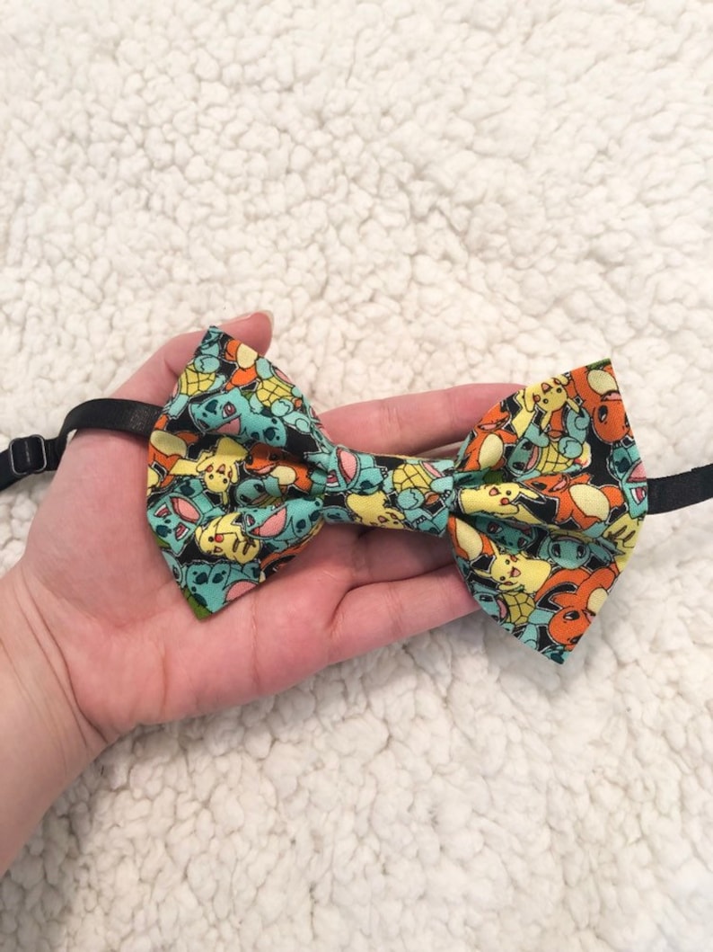 Pokemon Bow Tie and Cuff Link-pokemon-video Games-nintendo-men's ...