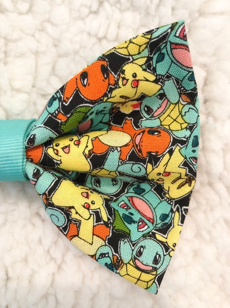 Pokemon Hair Bow-Hair Accessories-Hair Clip-Video | Etsy