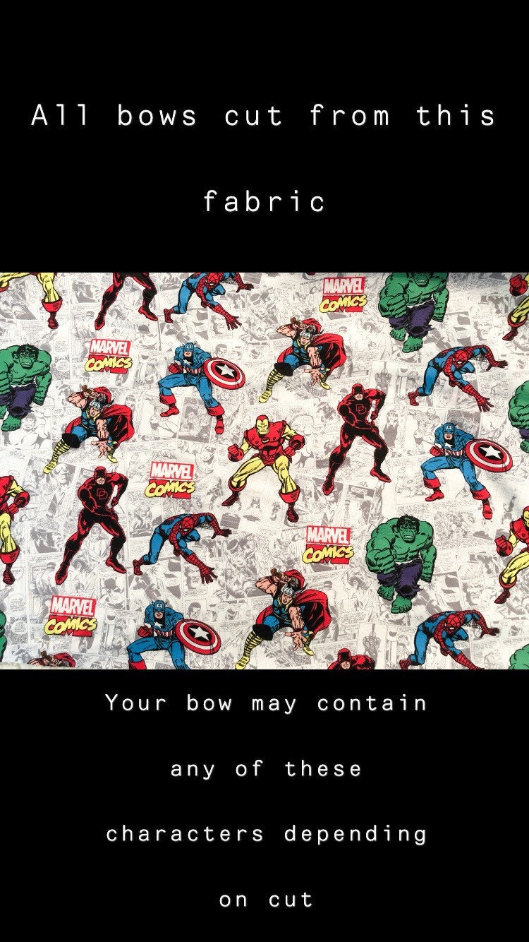 Marvel Superhero Bow Tie-Men's Accessories-Men's | Etsy