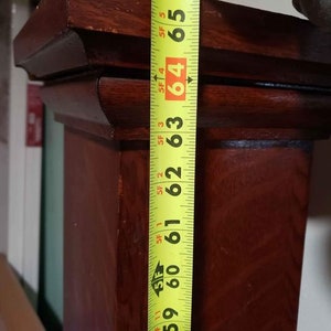 Antique Craftsman Tapered Columns Antique Columns and Support Cabinet ...