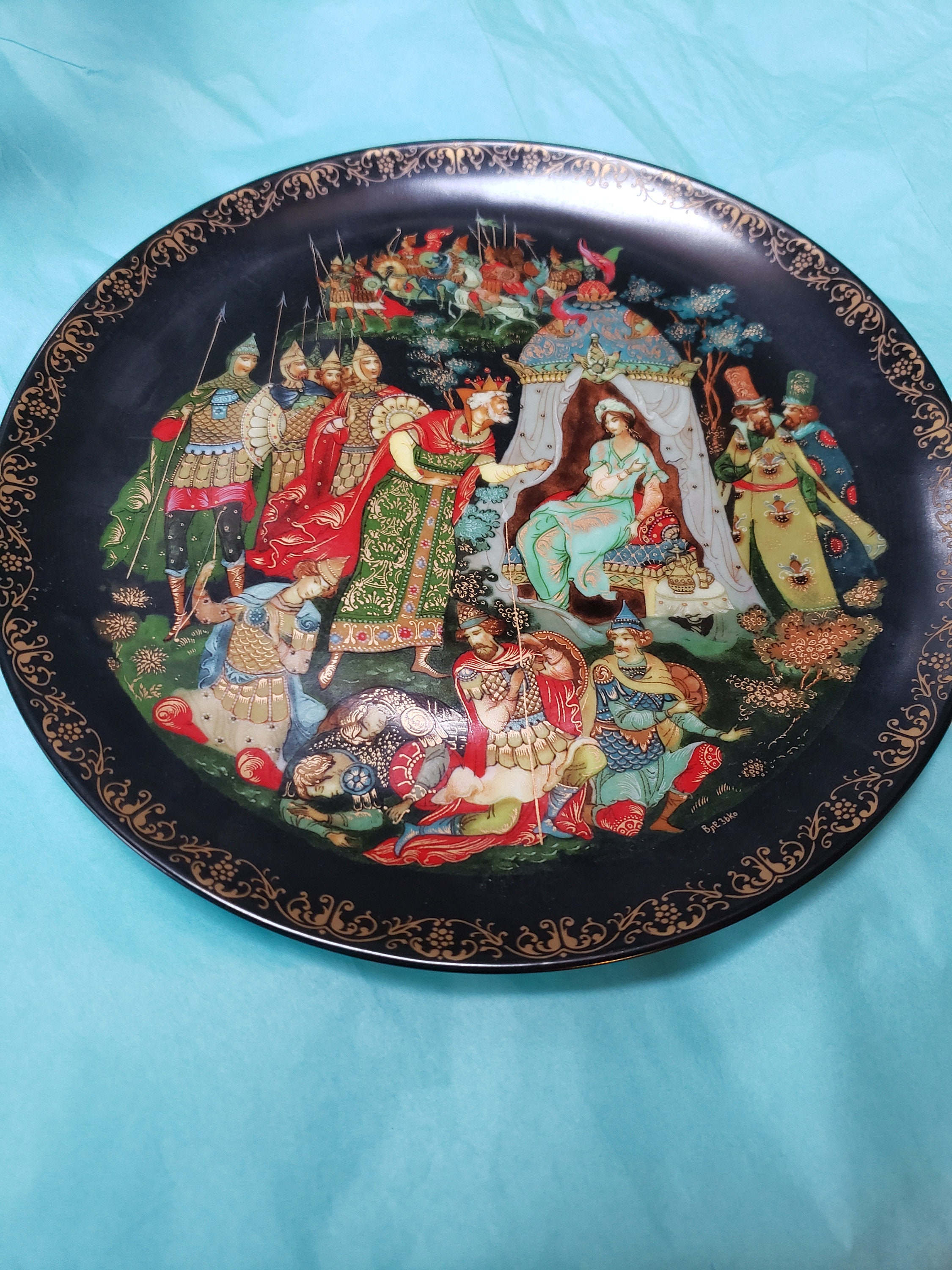 Russian Legends Collector Plate Bradford Ex Snow Maiden and | Etsy