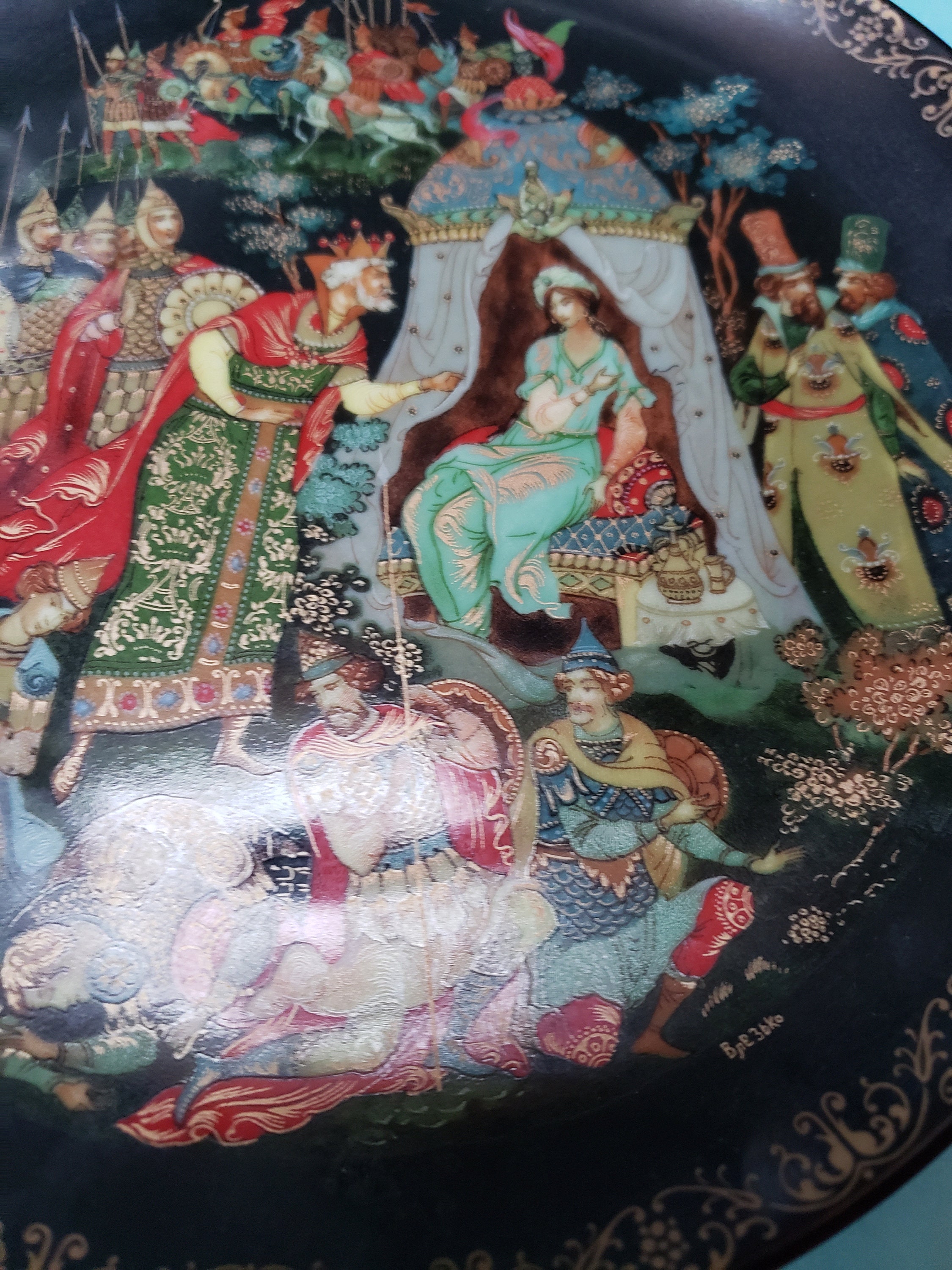 Russian Legends Collector Plate Bradford Ex Snow Maiden and | Etsy