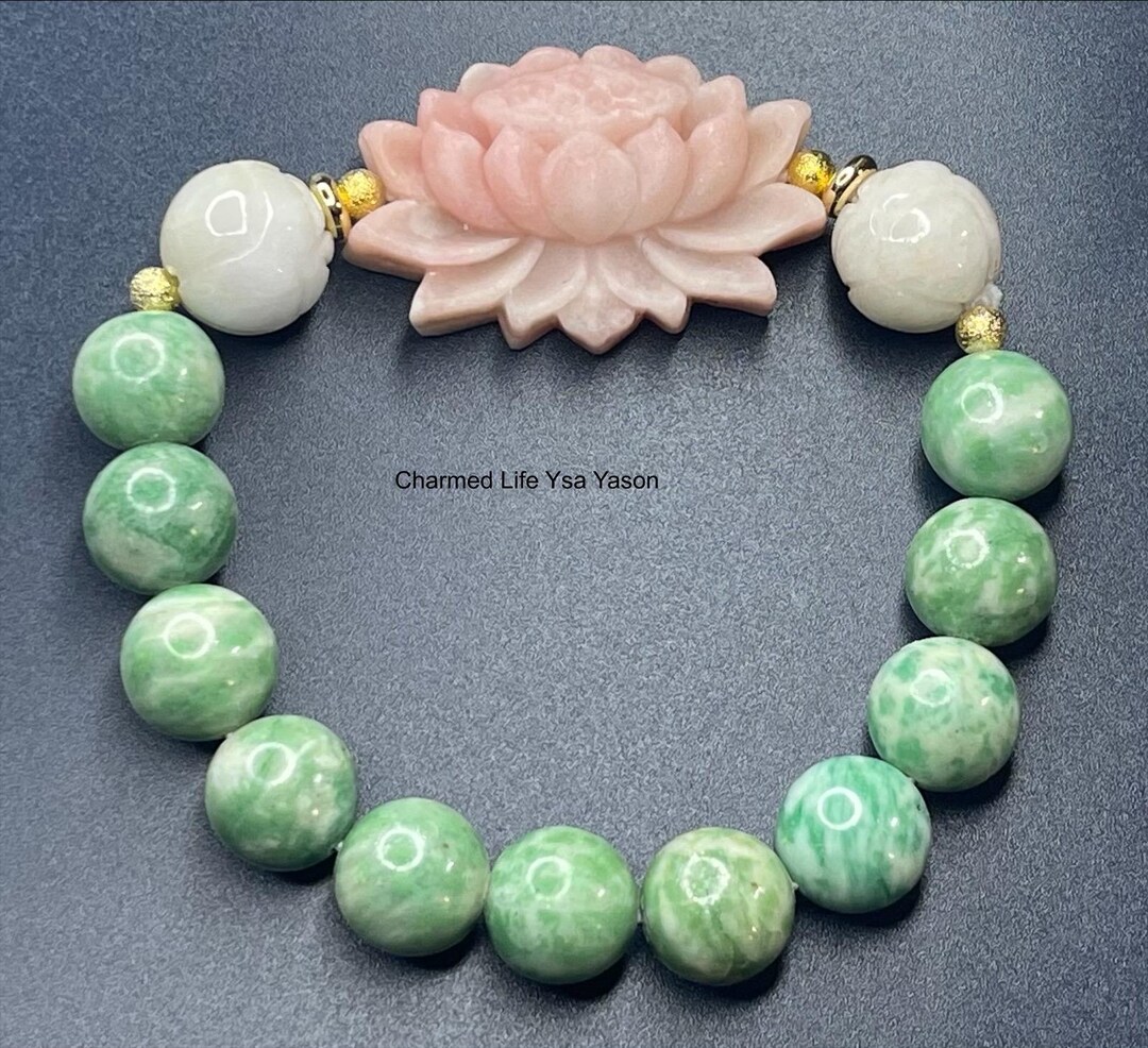 Imperial Burmese Opaque Jades, Pink Jade, Lotus - Etsy