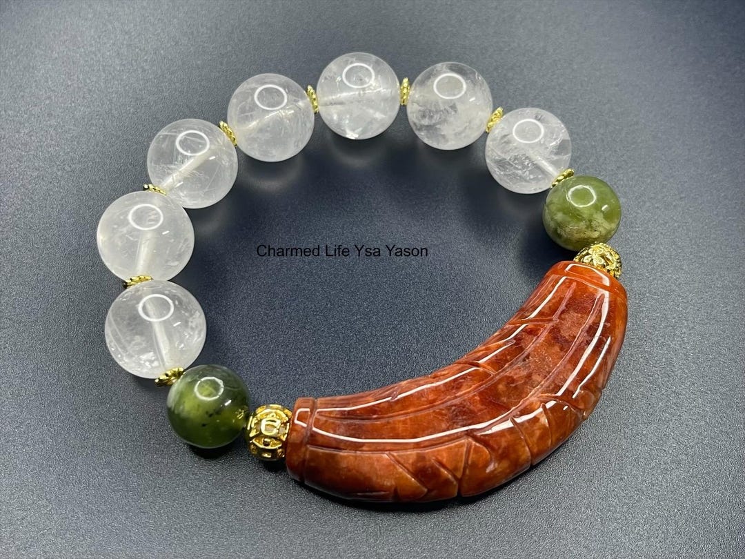 Red Jade, Serpentine Jade, 15mm Clear Moonstones - Etsy