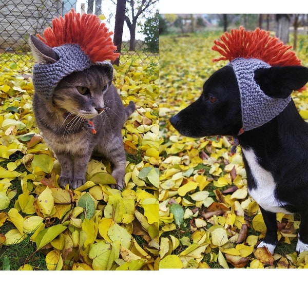 Crochet Mohawk Hat - Etsy