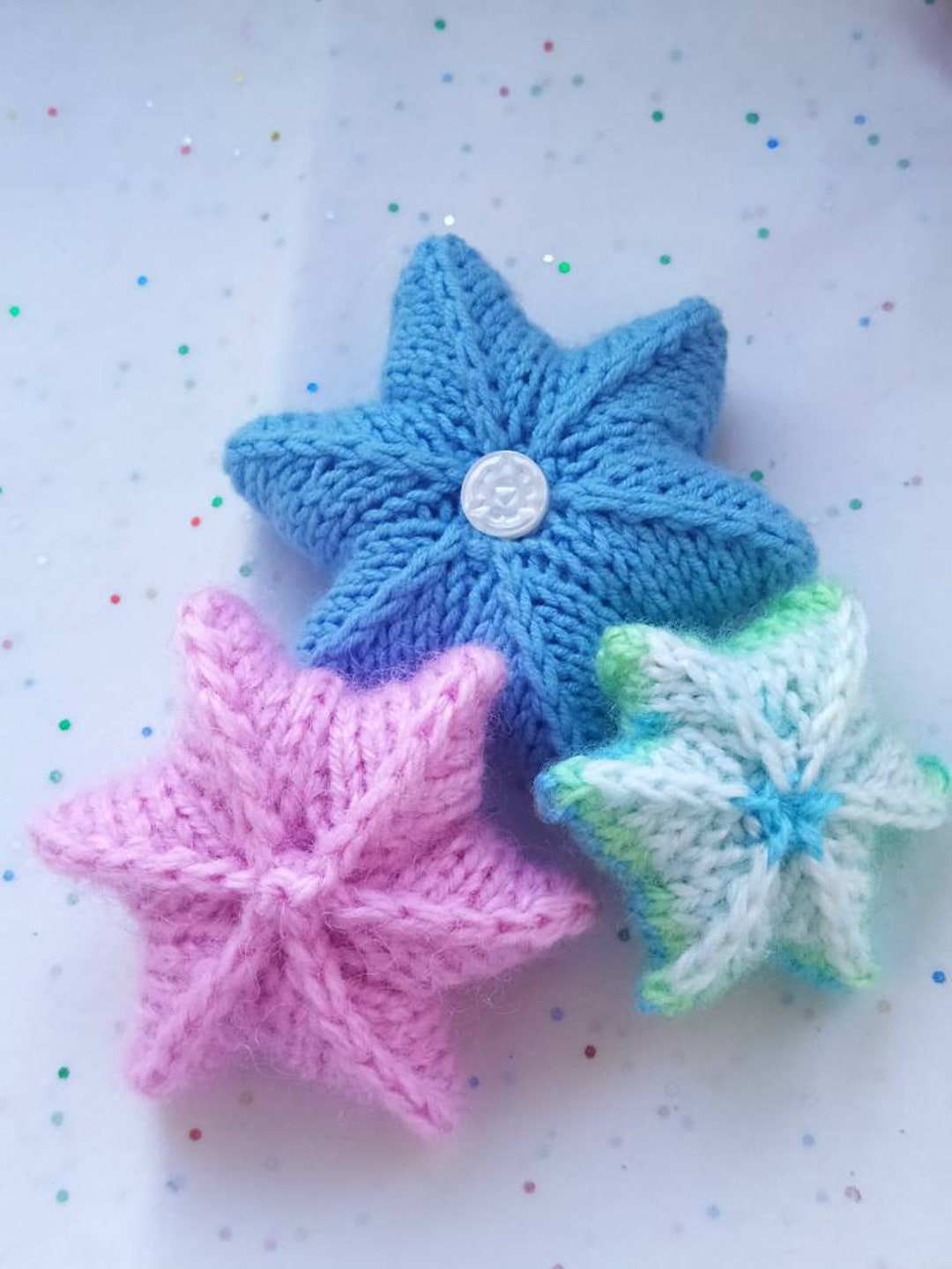 PDF Knitting Chart / Knitting Instructions /how to Knit 6 Point Star ...